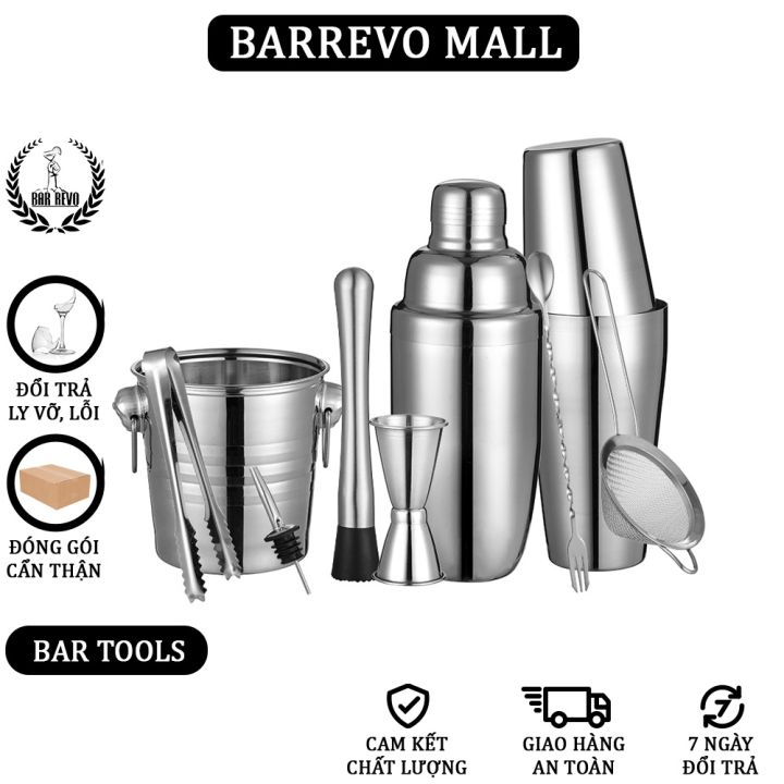 Bartools Sliver - Dụng Cụ Pha Chế Cơ Bản Dành Cho Bartender | Lazada.vn