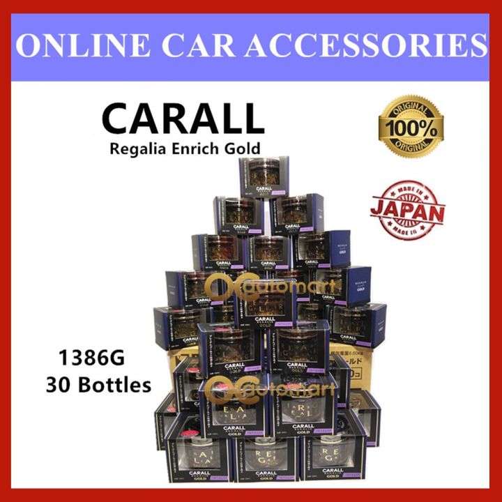 (Special Edition) CARALL Regalia Enrich Velvet Musk 1386G / 1386 G GOLD Series Air Refreshener ...