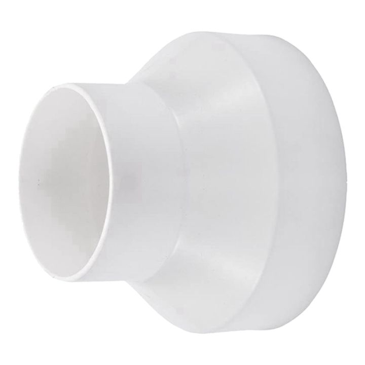 2X Ventilation Pipe Reducer Adapter Pipe Air Duct Adapter Pipe ...