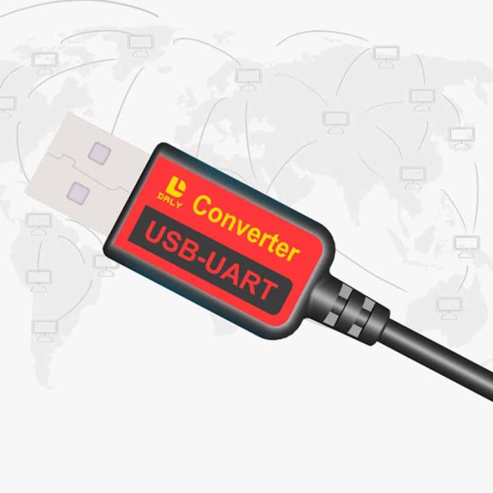 1PCS USB to UART Data Cable UART Convertor for Daly Smart Lithium ...