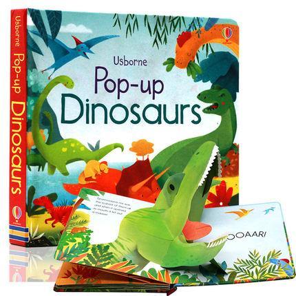 Usborne 3D Peep Inside Pop up Dinosaurs Board book | Lazada PH