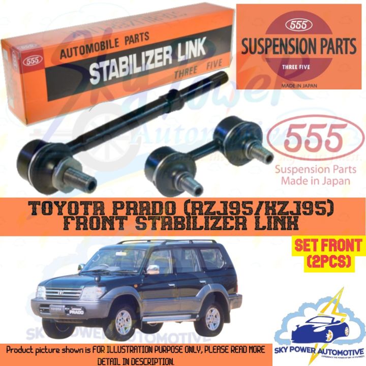 TOYOTA LAND CRUISER PRADO (RZJ95/KZJ95) 555 JAPAN BRAND STABILIZER LINK ...