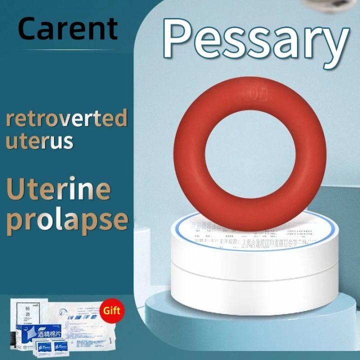 Carent Silicone Pessary Reusable Uterine Support Ring for Women Prevent ...