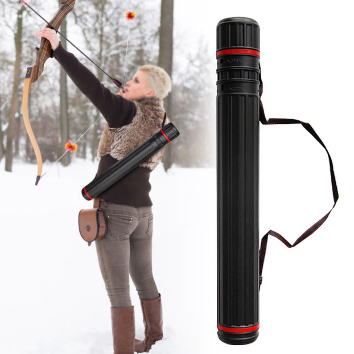 MOVTOTOP 1Pc Archery Arrow Pot Telescopic Arrow Bag กระเป๋าล่าสัตว์ ...