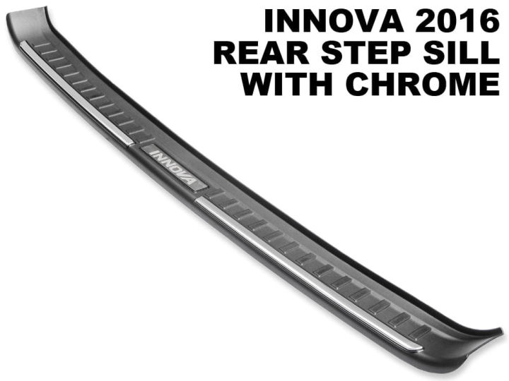 Toyota Innova 2016-2025 with extended Rear Stepsill / Rear Bumper ...