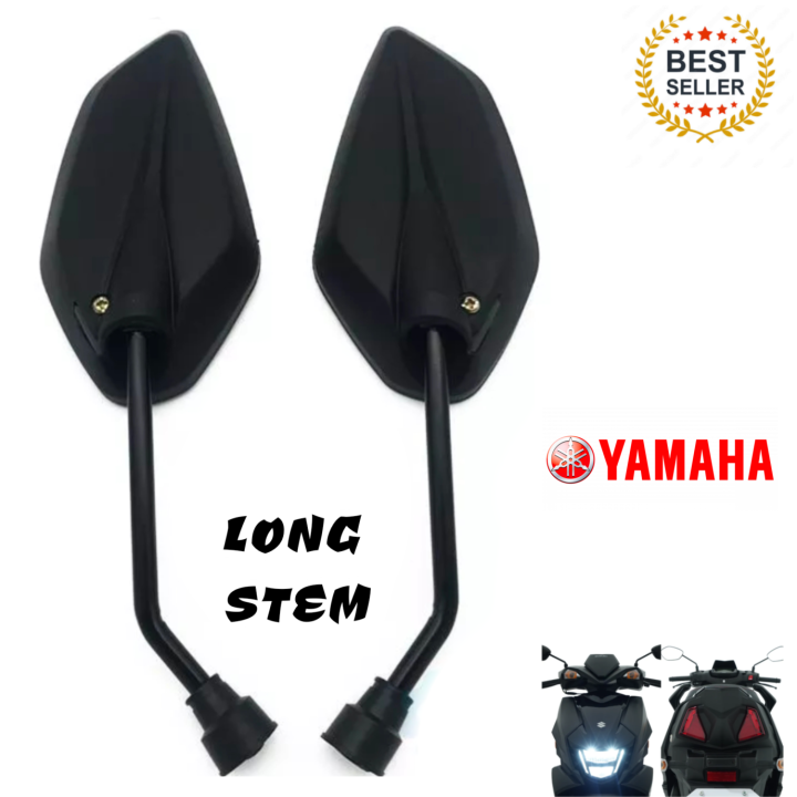 YAMAHA SNIPER 150 - MOTORCYCLE SIDE MIRROR BLACK | LONG STEM/STANDARD ...