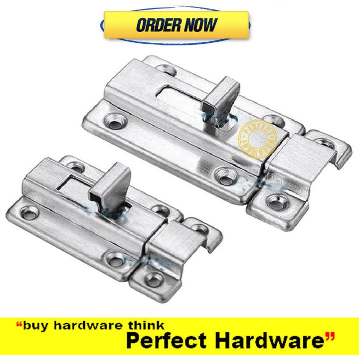Stainless Steel Square Latch Door latch Door Slug Steel Square bolt ...