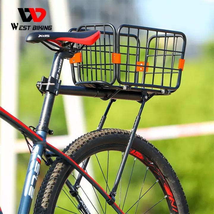 WEST BIKING Bicycle Rack 75KG Bicycle Luggage Carrier Rear Cargo Rack ...