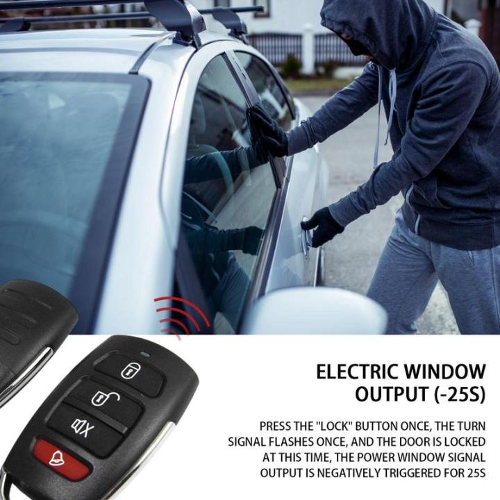 Universal รถรีโมทคอนลอุปกรณ์เสริมระบบเข้ารถยนต์ Keyless Kit ล็อคประตู ...