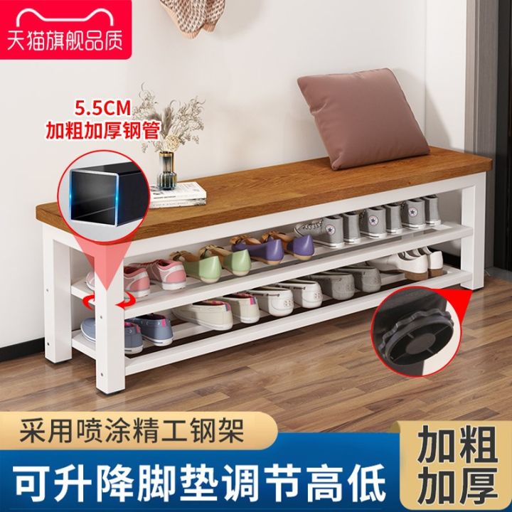 Shoe-changing benches can be used at the door to sit on benches, shoe ...