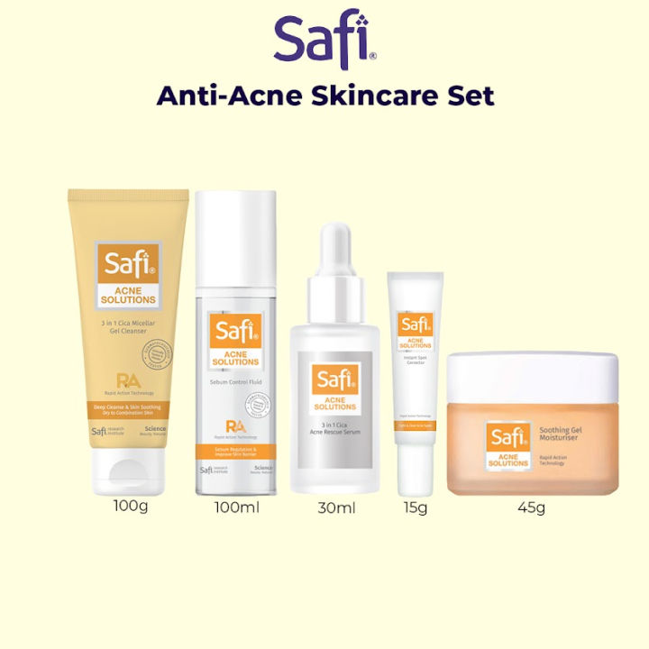 SAFI Acne Solutions Full Set | Lazada