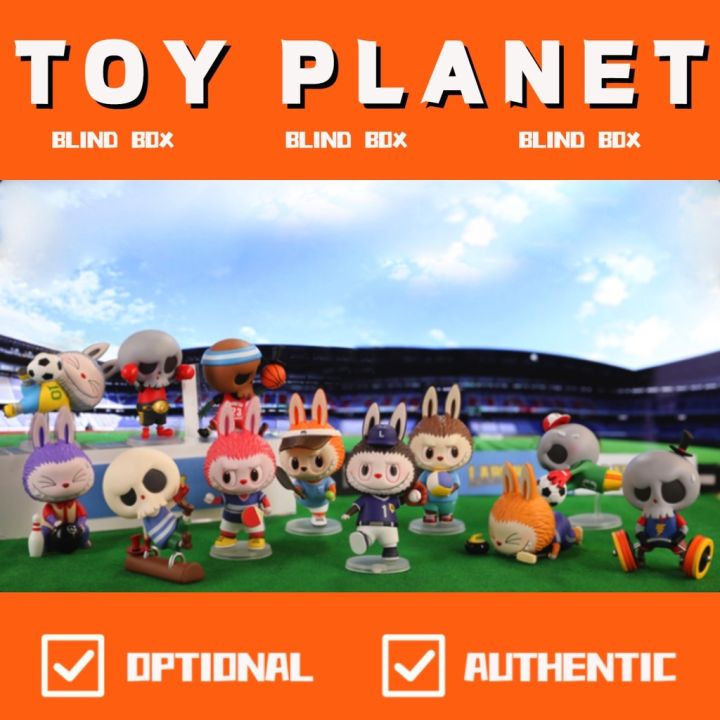 2023 new [TOY PLANET]LABUBU Sports series blind box POPMART | Lazada.co.th
