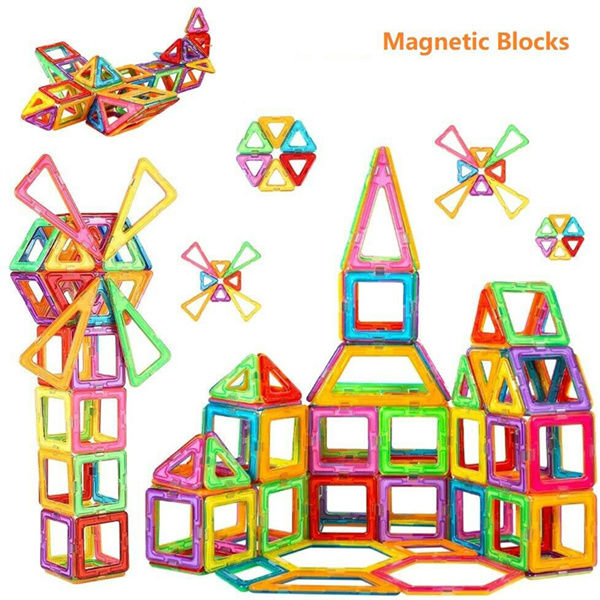 【On Sale】Multiple PCS DIY Magnetic Building Blocks Mini Bricks Toys ...