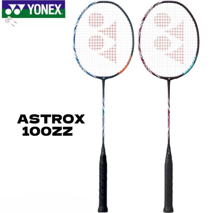 YONEX Badminton Racket ASTROX 100ZZ Blue Red Carbon Offensive Professional Yonex Ax100zz ...