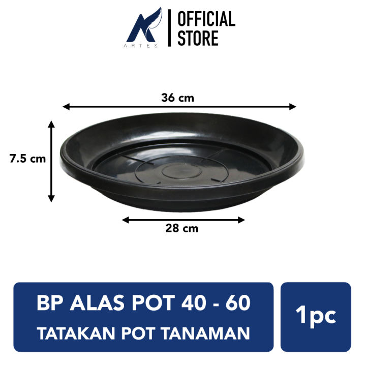 BP ALAS POT 40-60 Tatakan Pot Tanaman Hias-Bunga Plastik 6 cm Ukuran ...