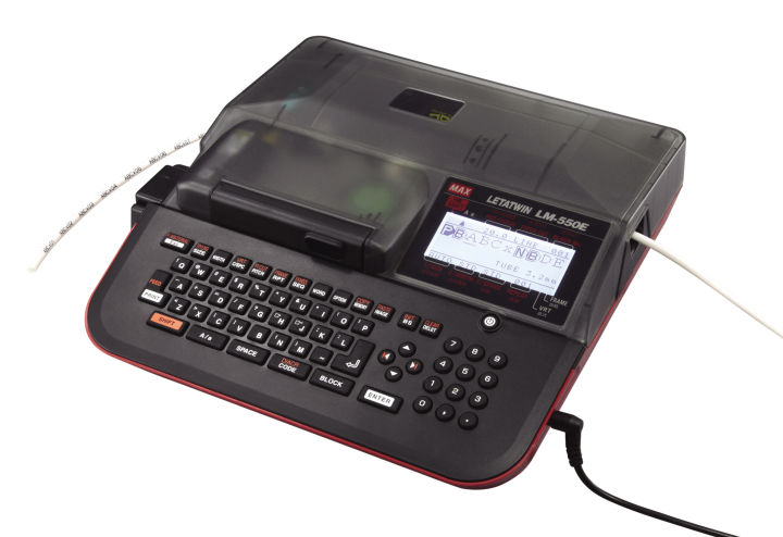 MAX LM-550 E Letatwin Electronic Lettering Hot Marker Tube Printing ...