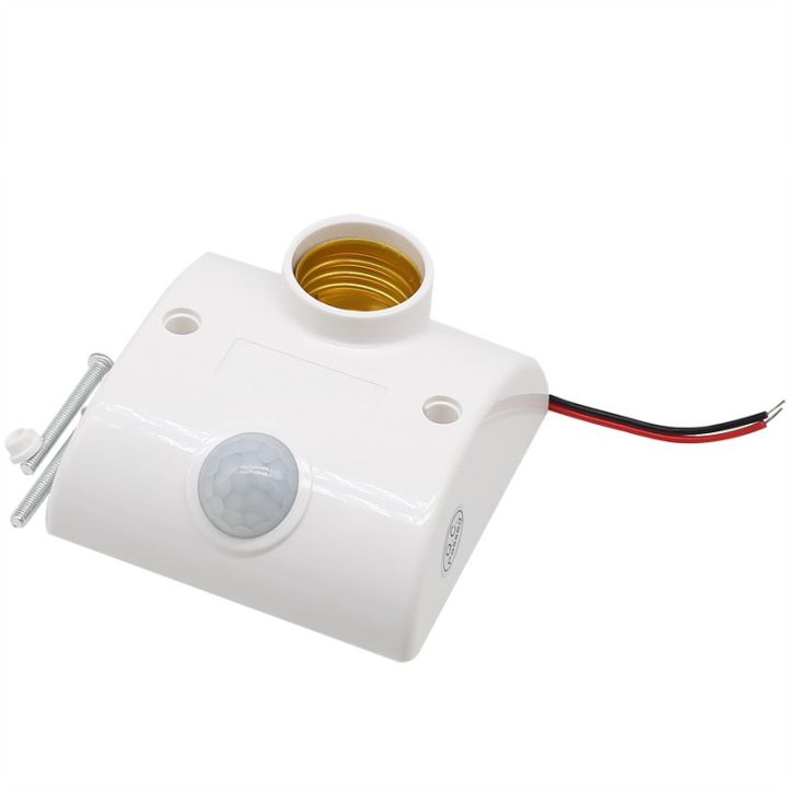 Sensor Gerak Pir motion Lamp Holder AC 220V (8054) | Lazada Indonesia