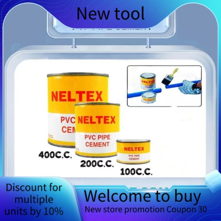 NELTEX Solvent PVC Pipe Cement 100cc/ 200cc/ 400cc | Lazada PH