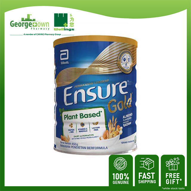 ENSURE GOLD (HMB) PLANT BASED ALMOND 800G | Lazada