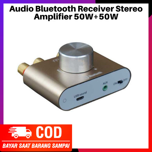 COD - Mogu Audio Bluetooth Receiver Stereo Amplifier 50W+50W - F90 ...