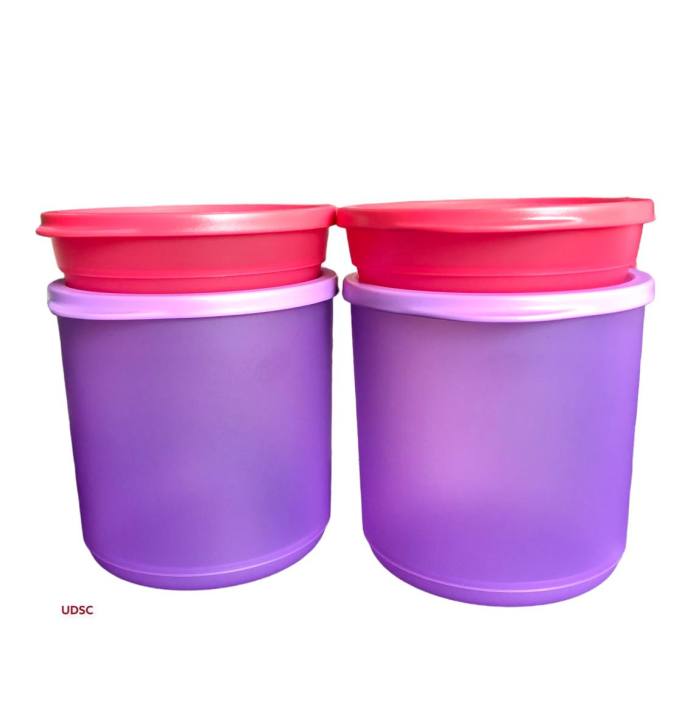 Tupperware GO ROUND SET 4sets (2 1.1L, 2 200ml) | Lazada PH