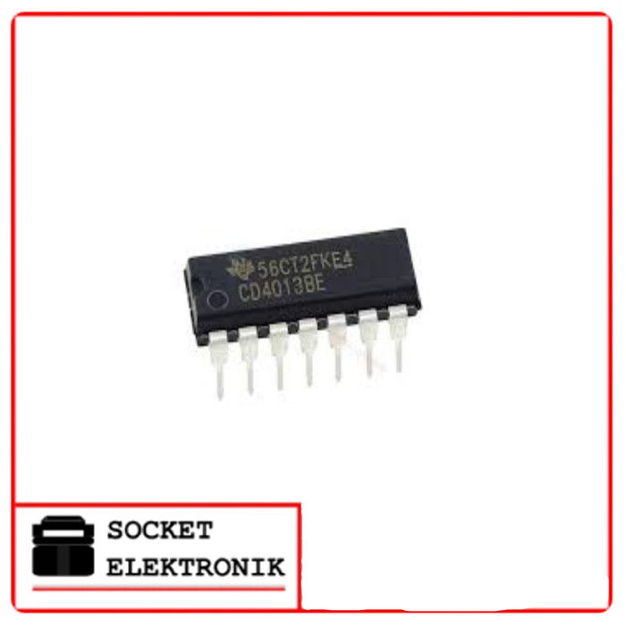 IC 4013 CD4013 MC14013 DIP Dual D Flip Flop | Lazada Indonesia
