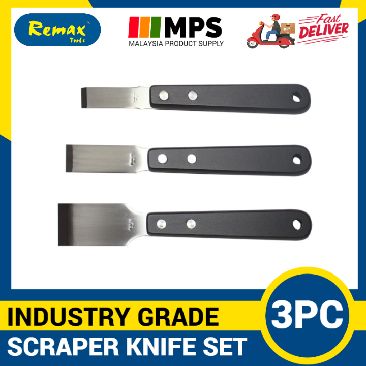 Remax 3 PC SCRAPER SET Heave Duty Made In Taiwan (LOCAL STOCK) | Lazada