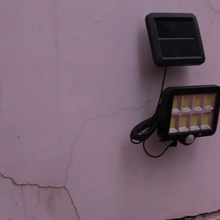 Solar Human Body Induction Lamp Outdoor Split Garden Lamp Solar ...