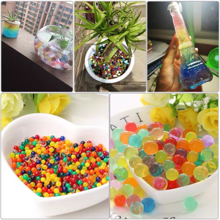 Magic soil/Water Babies Crystal Soil Ball Aqua Beads Gardening Planting ...