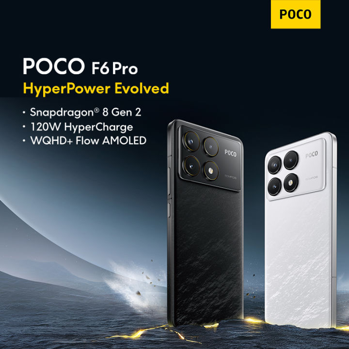 POCO F6 Pro 12+256G/12+512G/16+1024G powered by Snapdragon® 8 Gen 2 ...