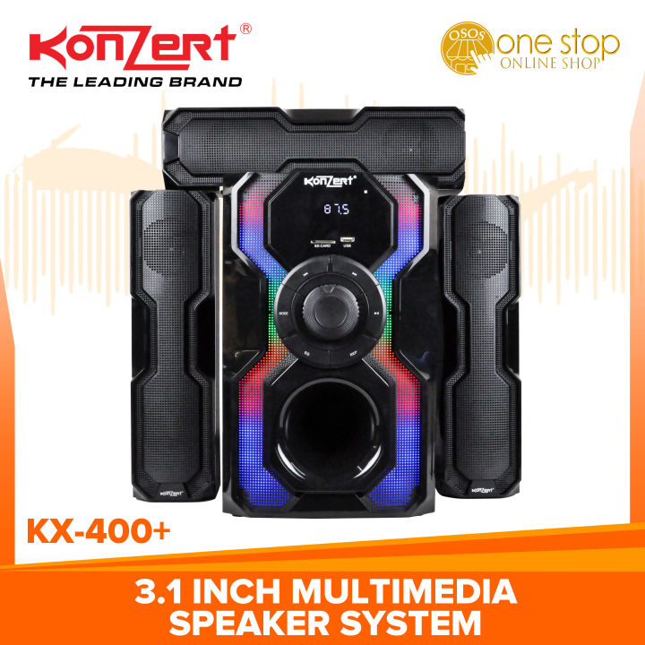 Konzert Original 3.1CH Bluetooth Multimedia Speaker System KX-400 ...