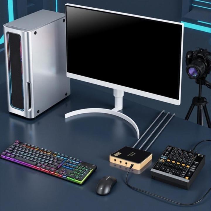 4K60FPS Video Capture USB3.0 Fast Speed Port Plugs Play Operation Metal ...