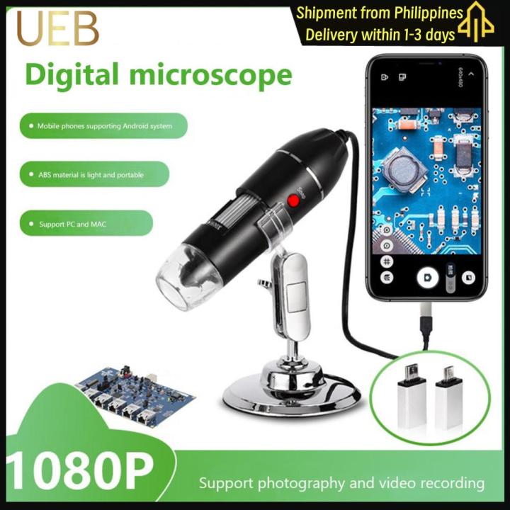 【UEB】Digital Microscope Camera with Stand Portable Electronic ...