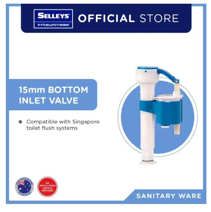 SELLEYS 15mm Bottom Inlet Valve For Toilet System | Lazada Singapore