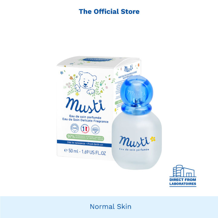 Mustela Musti Eau De Soin 50ml [Normal Skin][Well-being][Perfume](exp ...