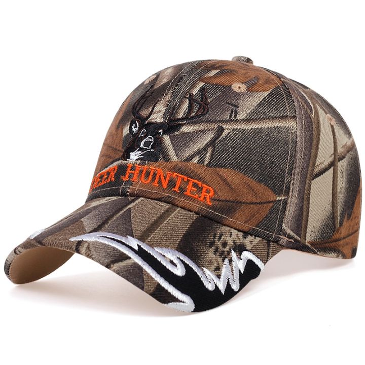 Cotton Outdoor Deer Cap Camo Caps Baseball Casquette Camouflage Hats ...