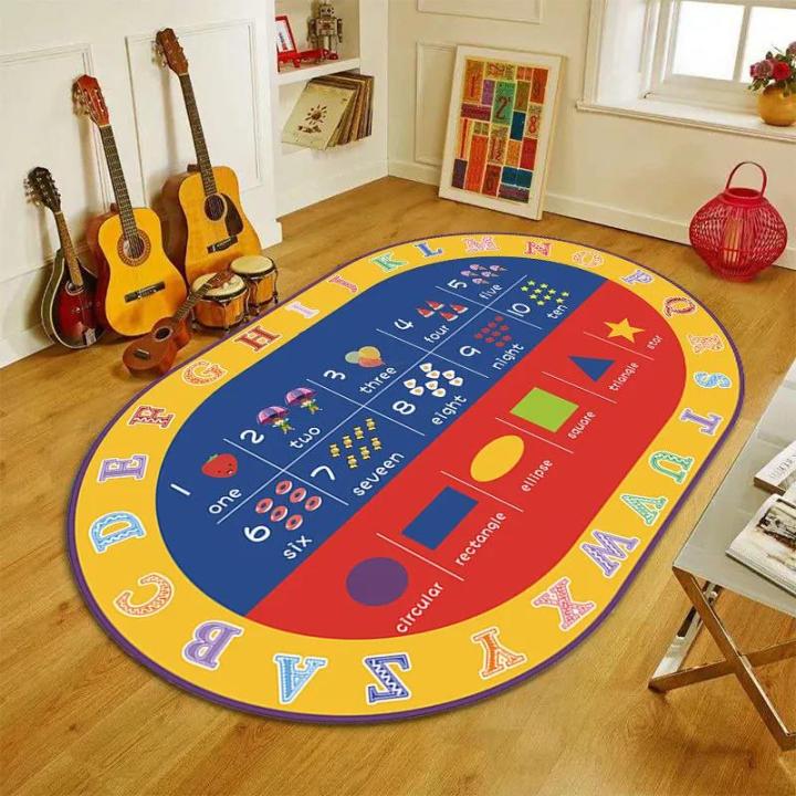 Topstudio BabyGo Educational Area Carpets for Kids Cute Cartoon Daycare ...