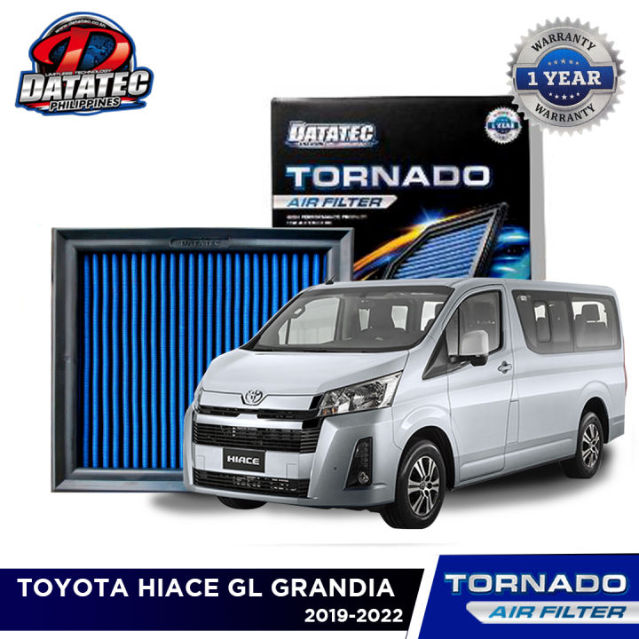 Datatec Tornado Air Filter - Toyota Hiace GL Grandia 2019 - 2022 ...