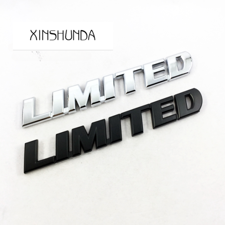 XSD 1 X Metal LIMITED Letter Logo Car Auto Side Fender Rear Emblem ...