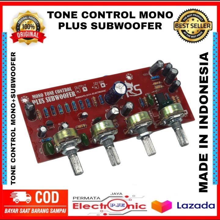 TONE Control Mono PLUS SUBWOOFER 4 Potensio | Lazada Indonesia