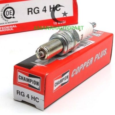 Busi Motor Champion RG4HC Honda Supra X 125 Kharisma KPH | Lazada Indonesia