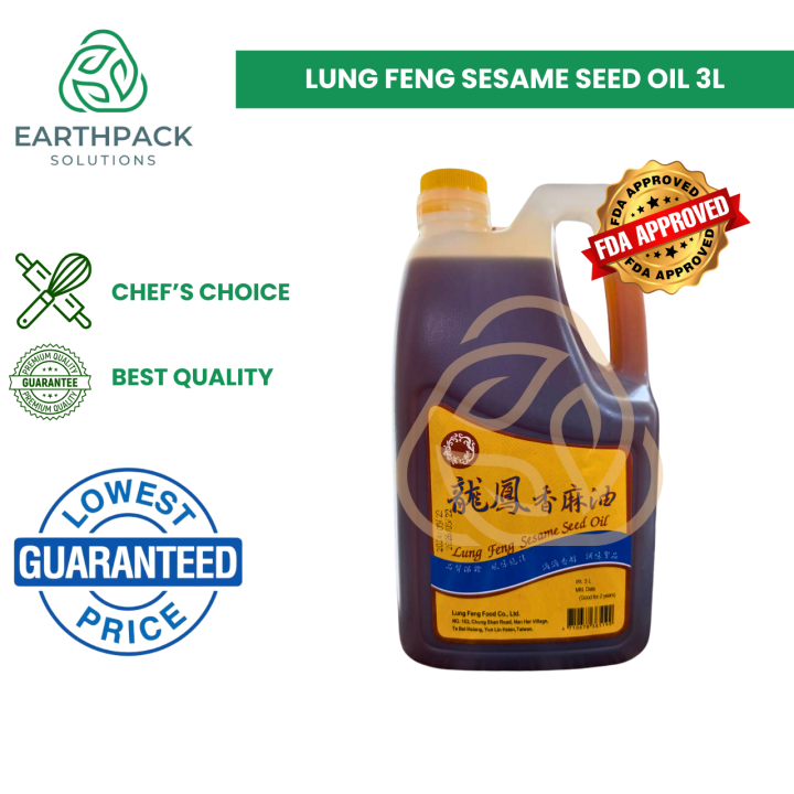 Lung Feng Sesame Seed Oil 3L | Lazada PH