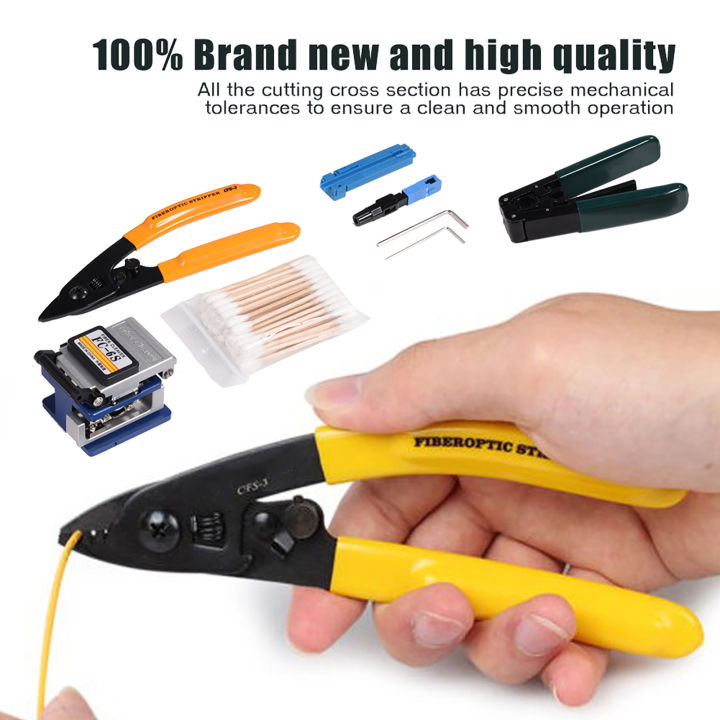 Fiber Optic Tool FTTH Tool Kit Fiber Cleaver FC-6S for Optical Fiber ...