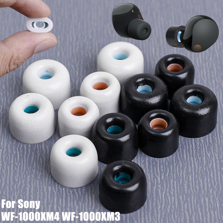 For Sony WF-1000XM3/4 in-ear Earplugs Noise Reduction Bean Ear Caps ...