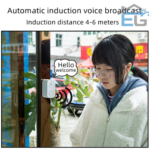 Smart Doorbell Voice Broadcast Voice Prompter Human Body Induction ...