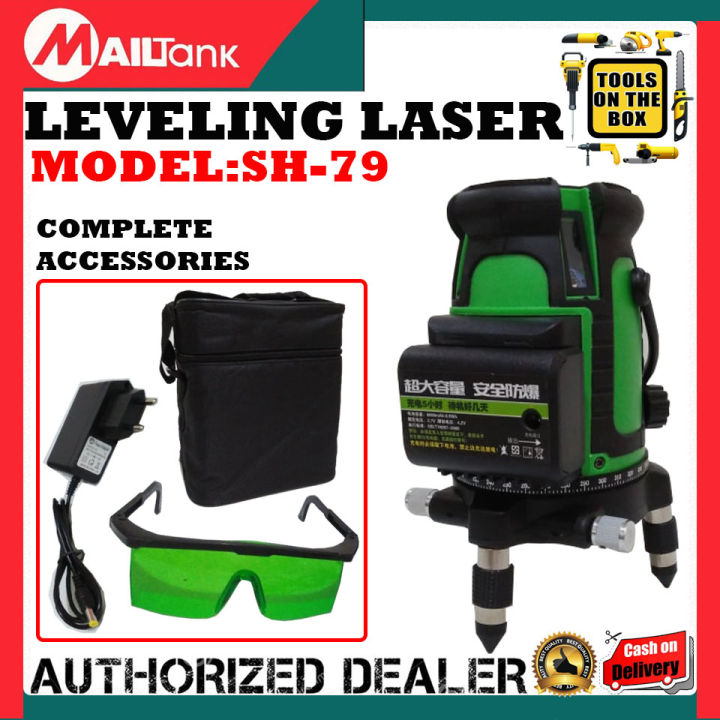 MailTank Leveling Laser SH-79 with Tripod | Lazada PH
