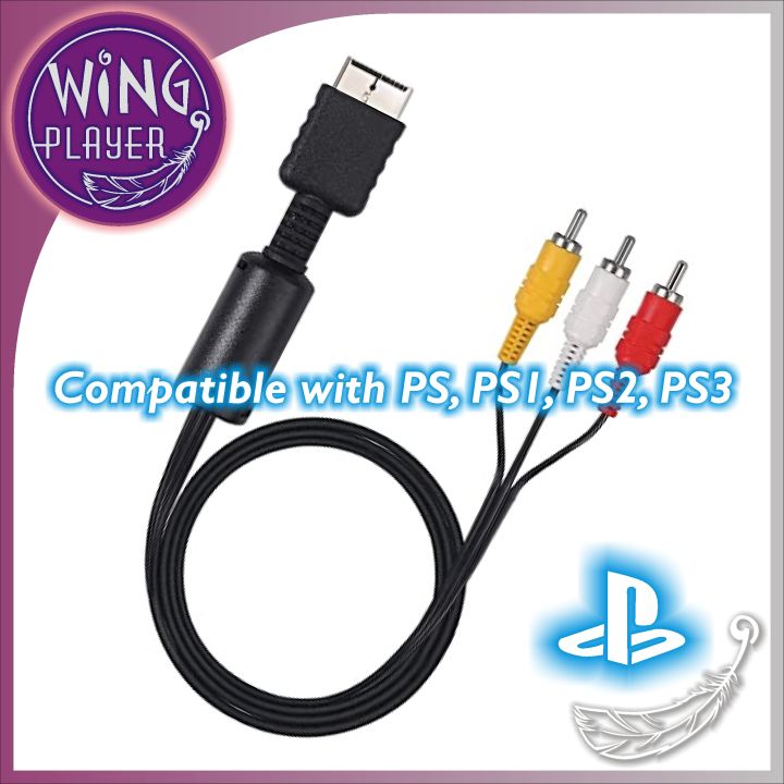 SONY PlayStation - PS1 , PS2 , PS3 AV Cable | Lazada