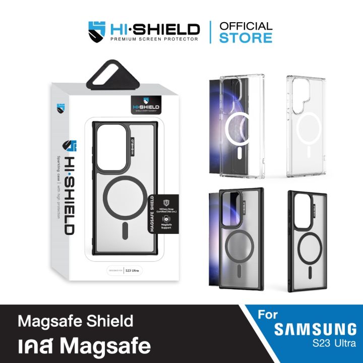 [SAMSUNG S23 Ultra] HI-SHIELD Case Magsafe Shield SAMSUNG S24 Ultra เคส ...