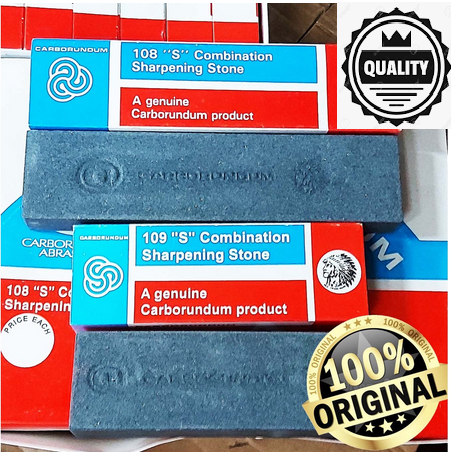 Original Carborandum Sharpening Stone 6 or 8 inches Pang Hasa Knife ...