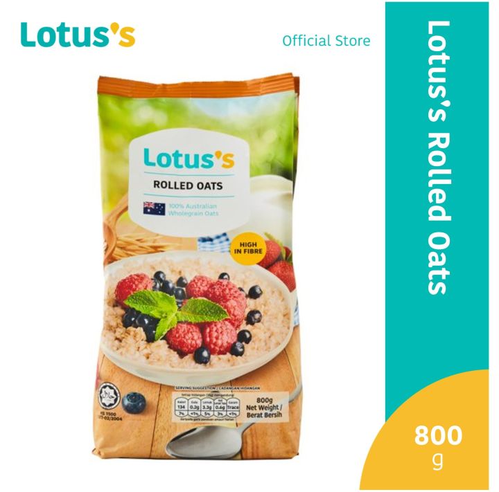 Tesco Lotus's Instant Oat \ Quick Oat 1.2kg / Rolled Oat/ No Added ...